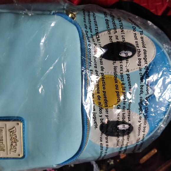 Loungefly | Other | Loungefly Blue Backpack | Poshmark